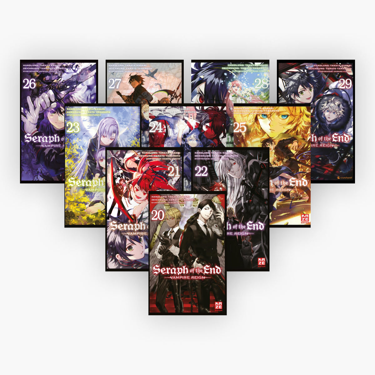 Seraph of the End Band 20-29 plus 1 exklusives Postkartenset ...