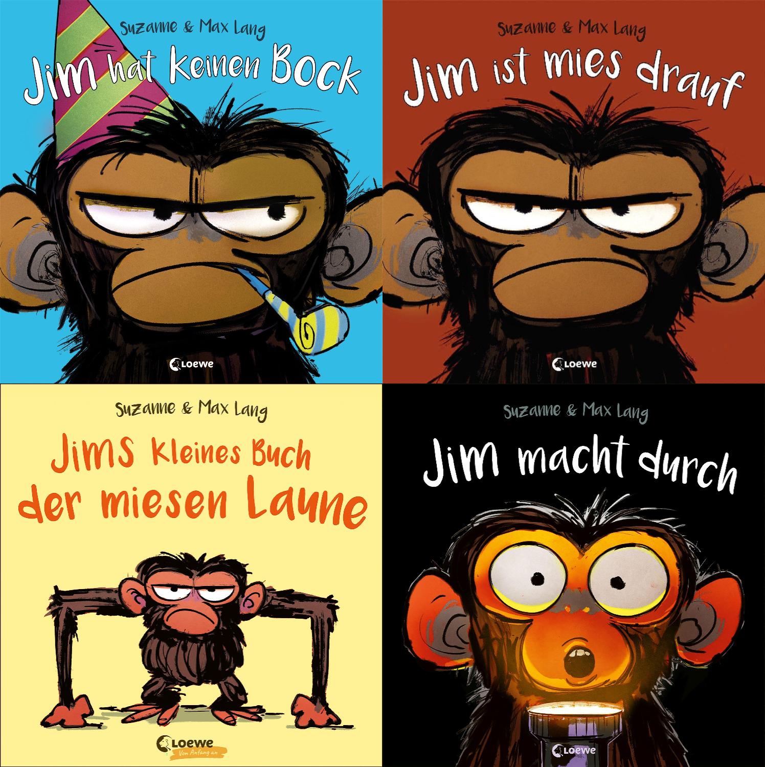 Jim ist mies drauf + Jim hat keinen Bock + Jims kleines Buch der miese ...