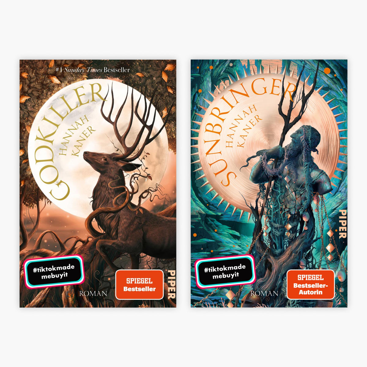 Die Godkiller-Reihe Band 1+2 plus 1 exklusives Postkartenset ...