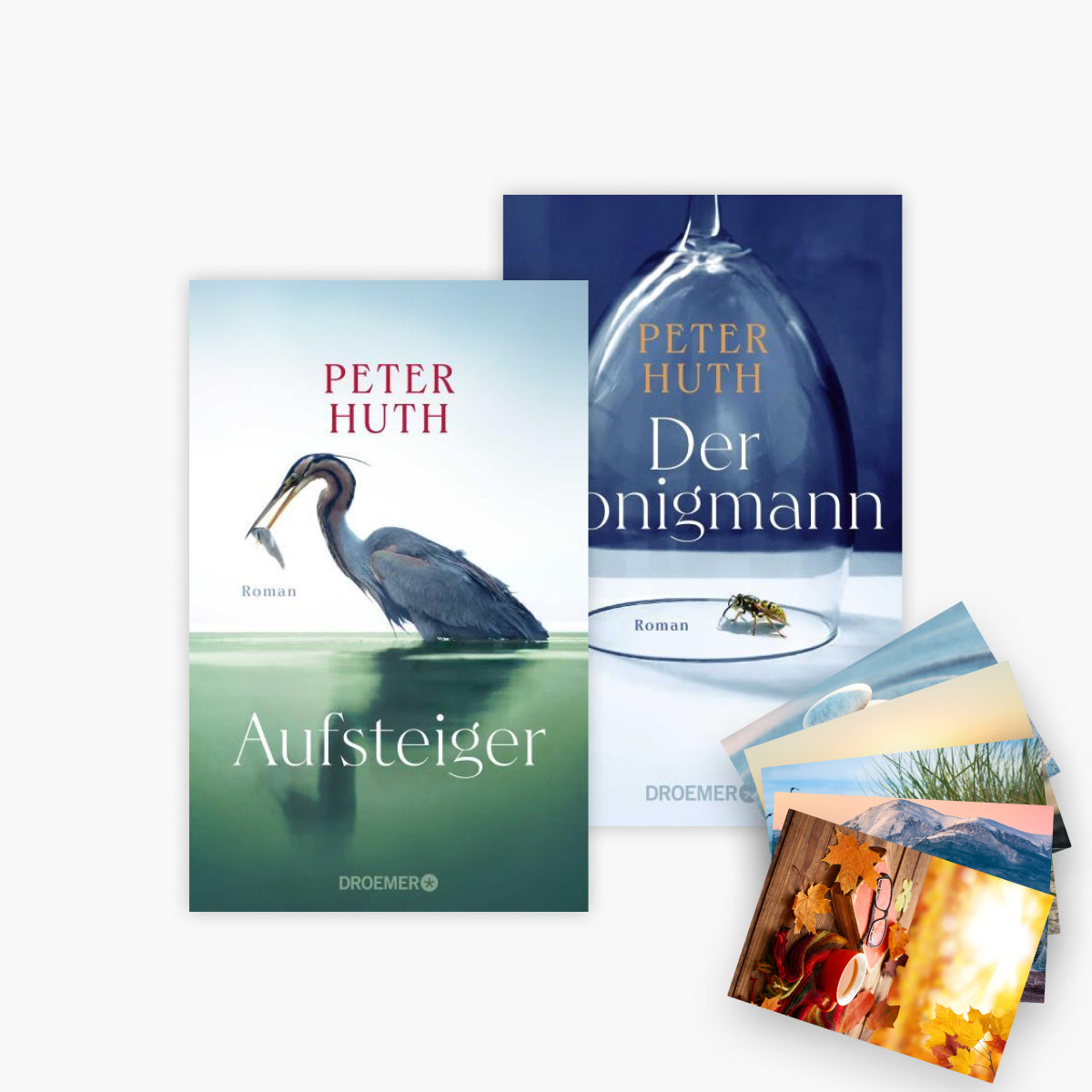 Aufsteiger + Der Honigmann + 1 exklusives Postkartenset – Buchserien.de