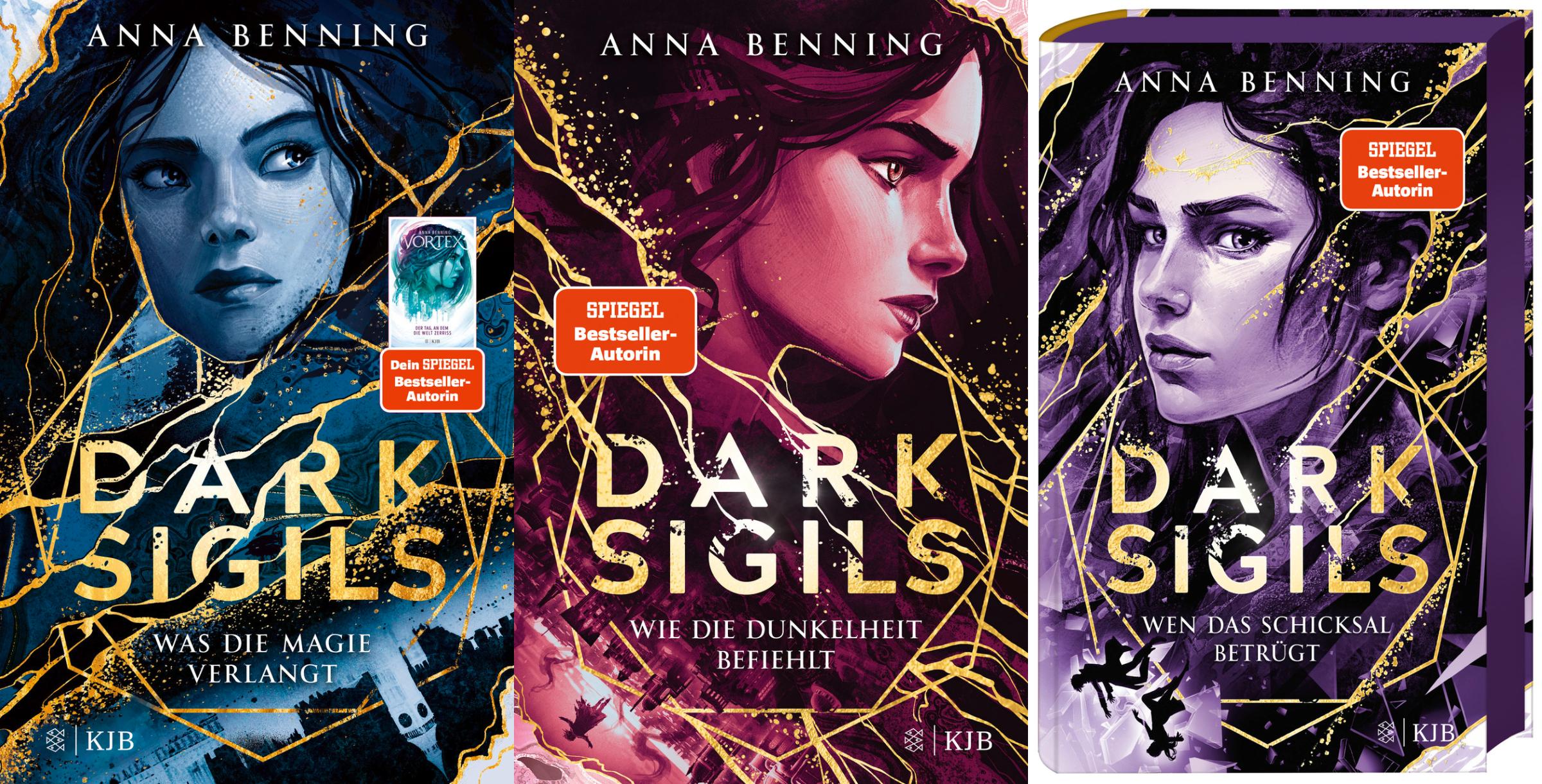 Dark Sigils Band 1-3 plus 1 exklusives Postkartenset – Buchserien.de