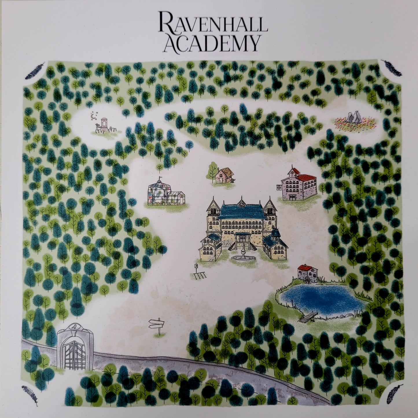 Ravenhall Academy Band 1+2 plus 1 exklusive Landkarte – Buchserien.de