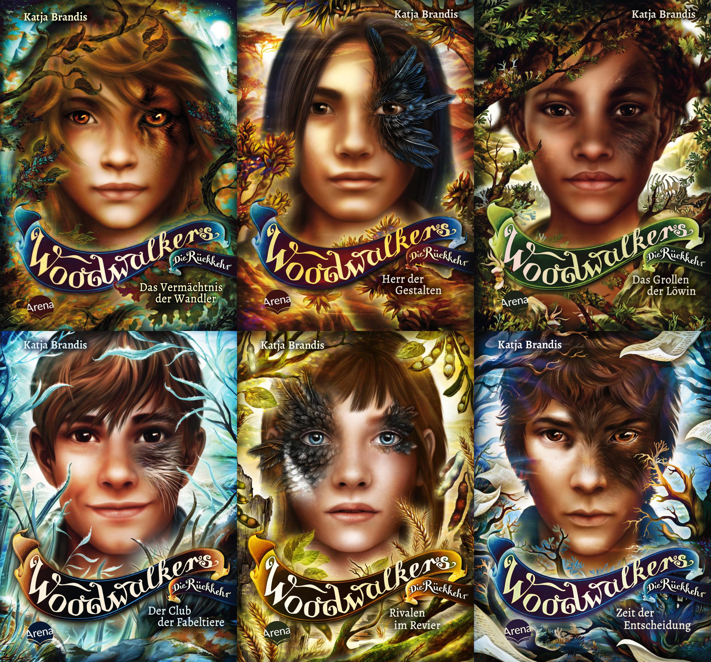 Woodwalkers: Die Rückkehr Band 1-6 plus 1 exklusives Postkartenset ...